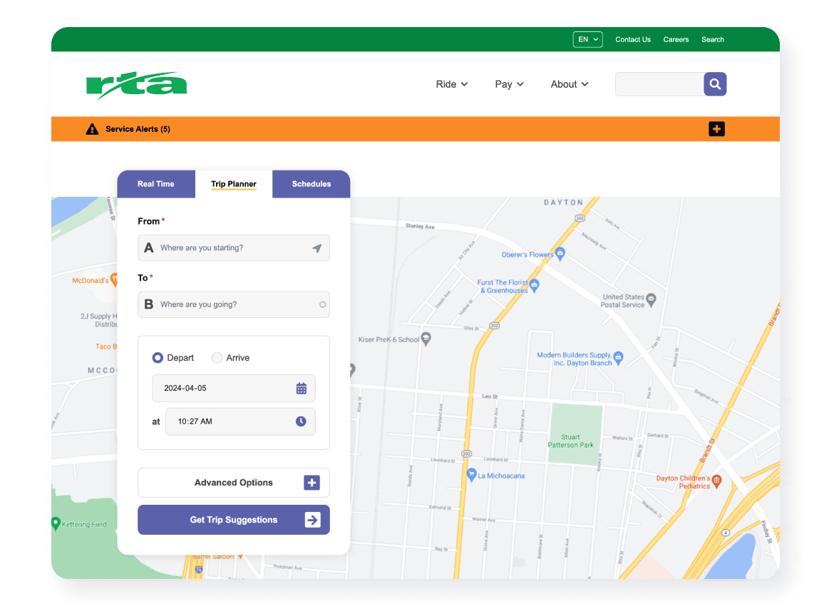 Greater Dayton RTA’s Drupal 9 Rebuild | Northern Commerce Inc.
